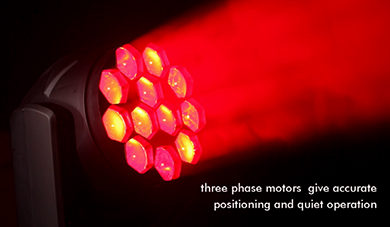 LED 12x40W Zoom Wash Moving Head Light - JoyFirst Lights