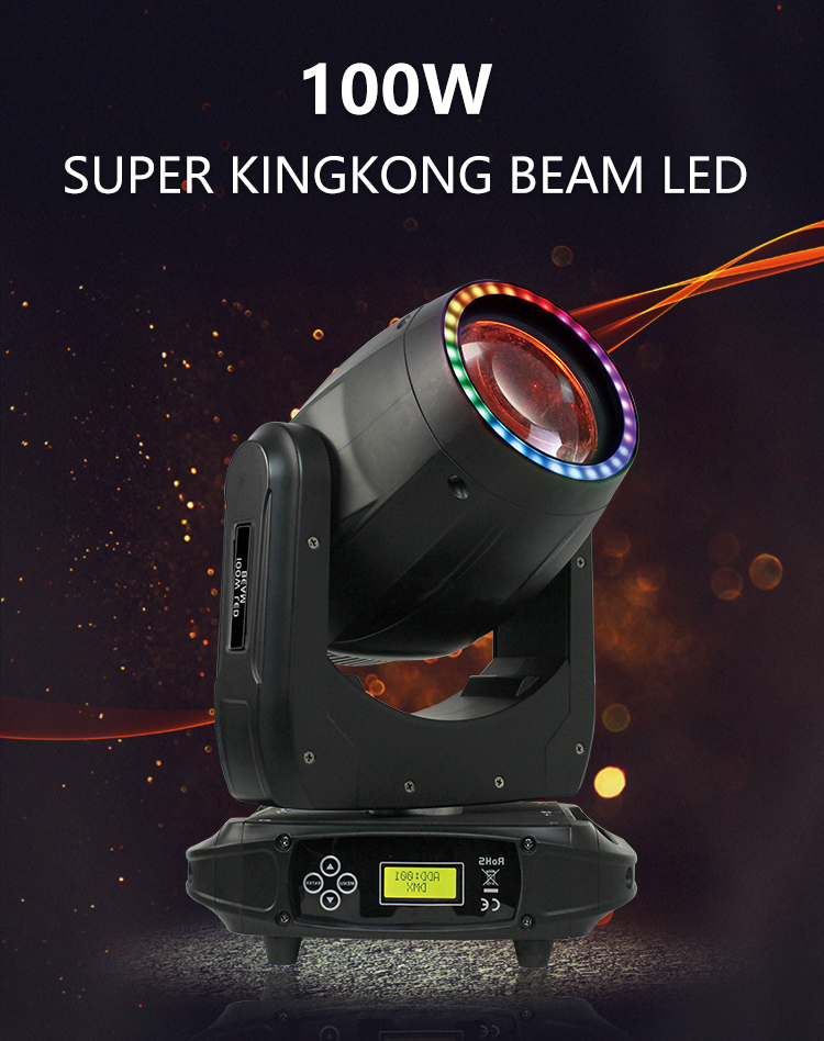 LED Mini 100W Beam Moving Head DJ Party Lights - JoyFirst Lights